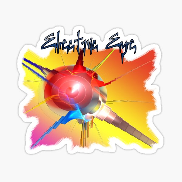 "Electric Eye" Sticker for Sale by kreesor | Redbubble