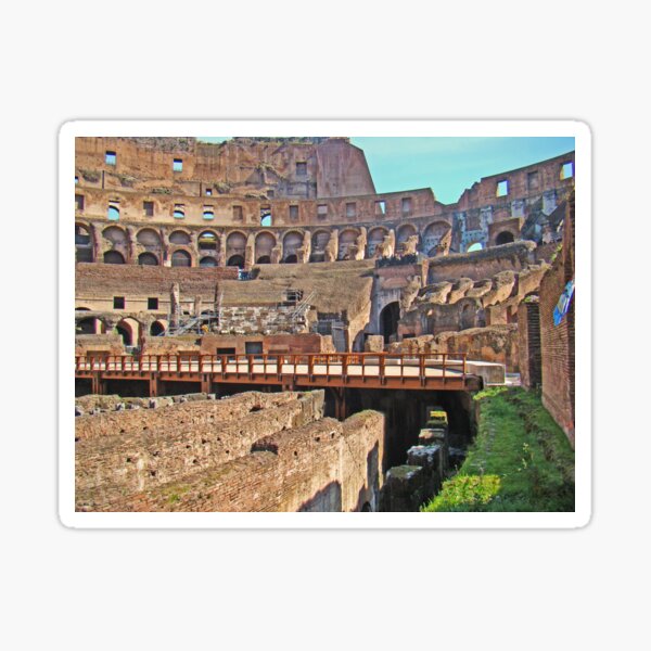 "Roman Colosseum " Sticker for Sale by alabca | Redbubble