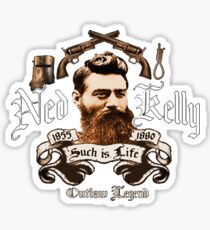 Ned Kelly Stickers | Redbubble