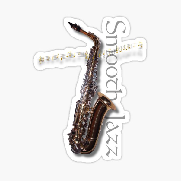 "Smooth Jazz" Sticker for Sale by digerati | Redbubble