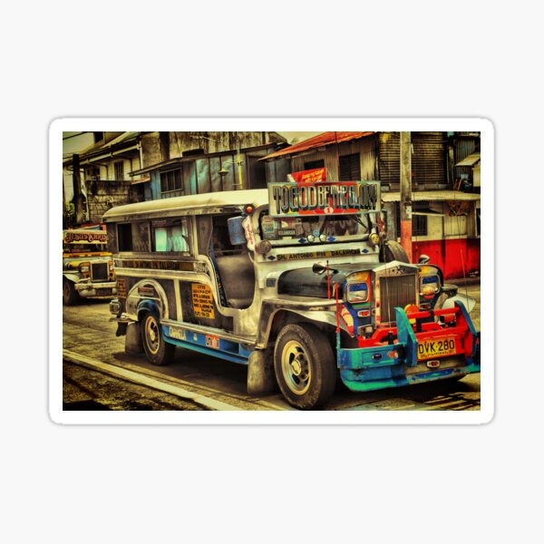 Jeepney Stickers | Redbubble