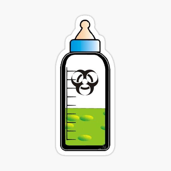"Toxic Milk" Sticker for Sale by darthmutt | Redbubble