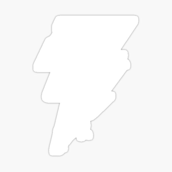 "White Lightning" Sticker for Sale by seven7thunders | Redbubble