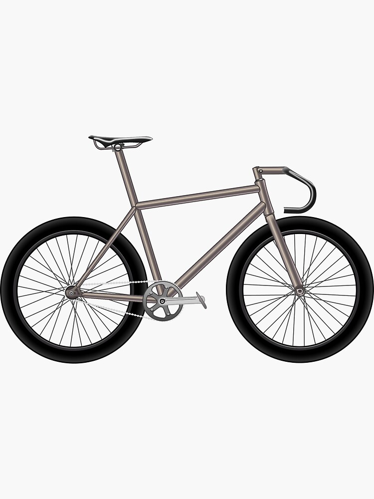 "Fixie" Sticker by Lowcorsa | Redbubble