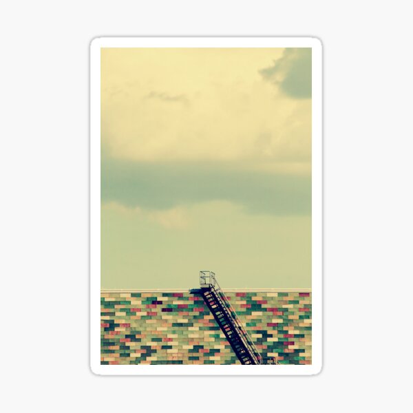 "Ladder to Nowhere" Sticker by pmistric | Redbubble