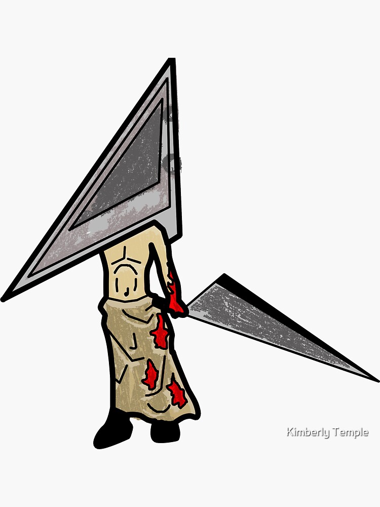 "Pyramid Head " Sticker for Sale by GothicCupCake | Redbubble