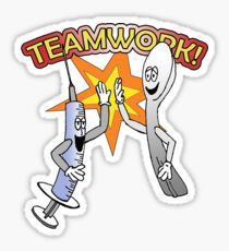 Teamwork Stickers | Redbubble