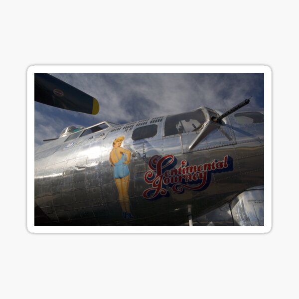 "Sentimental Journey" Sticker for Sale by cathygregg | Redbubble