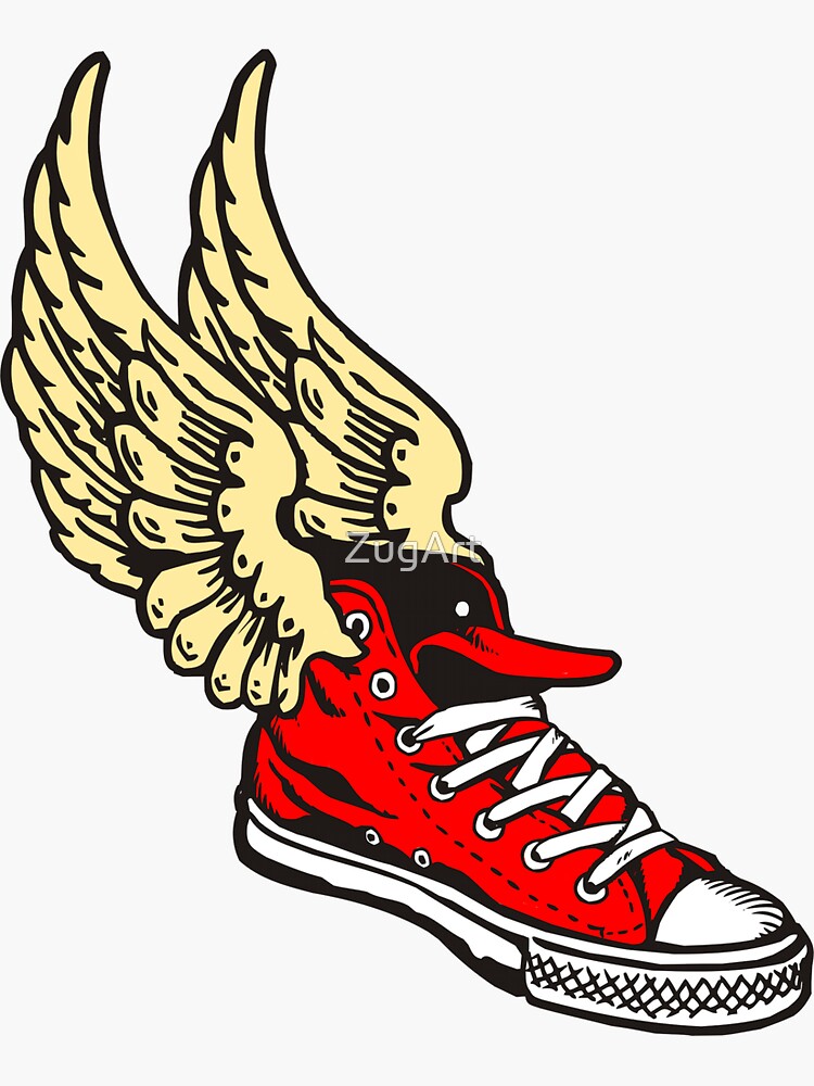 "Winged Victory Mark II" Sticker for Sale by ZugArt | Redbubble