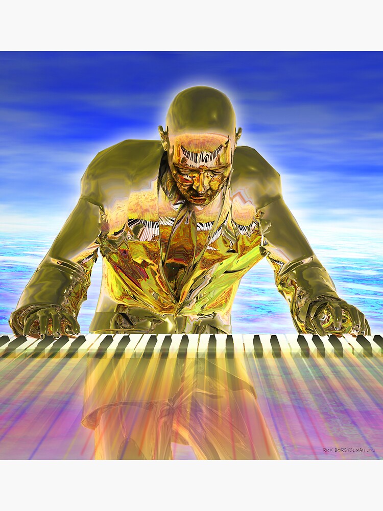 "Keyboard Magic" Sticker for Sale by Borstelman | Redbubble