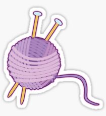 Knitting Stickers | Redbubble