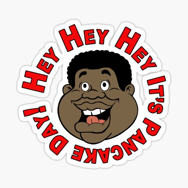 "Hey Hey Hey" Sticker by mr-tee | Redbubble