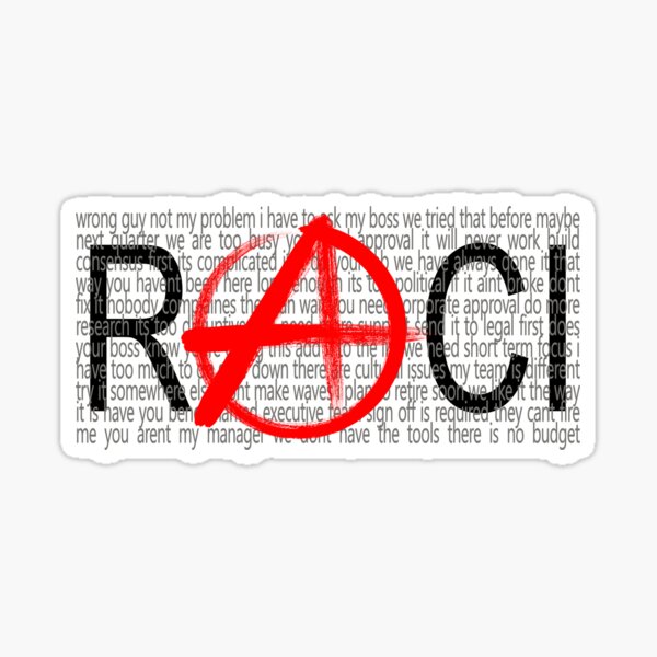 Accountability Stickers | Redbubble