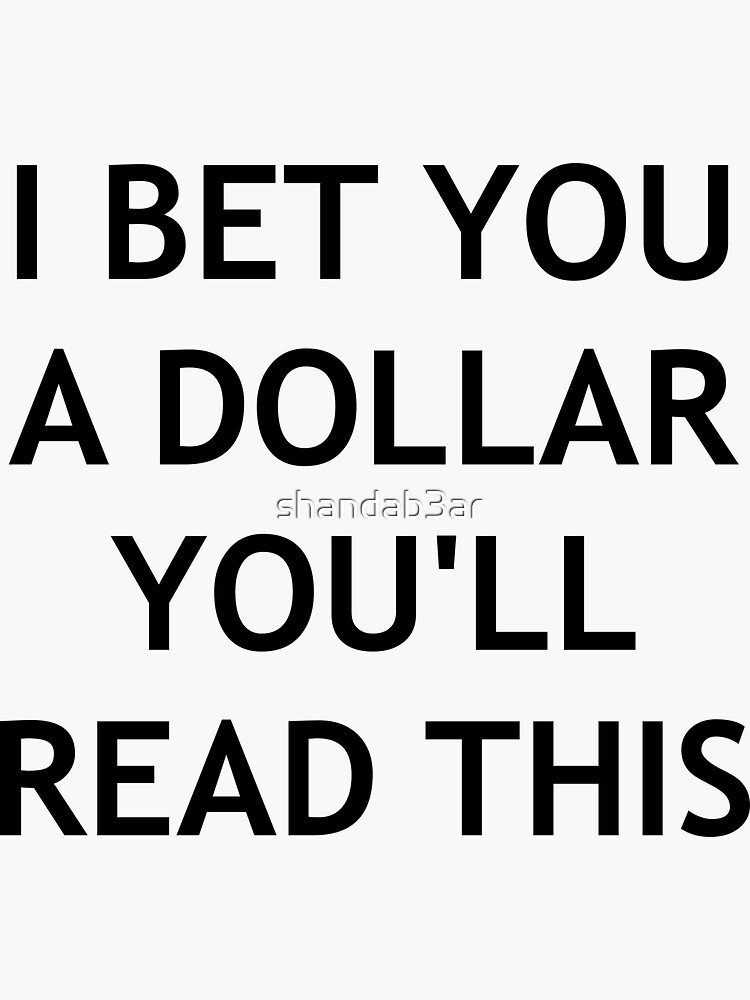 "Show me your money maker" Sticker for Sale by shandab3ar | Redbubble