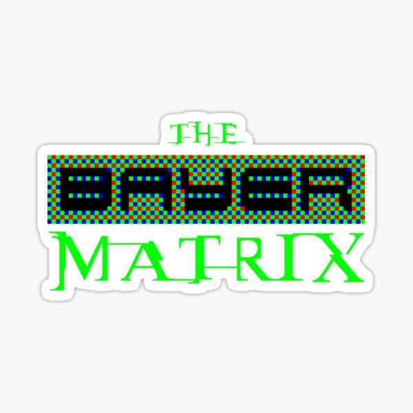 The Matrix Stickers | Redbubble