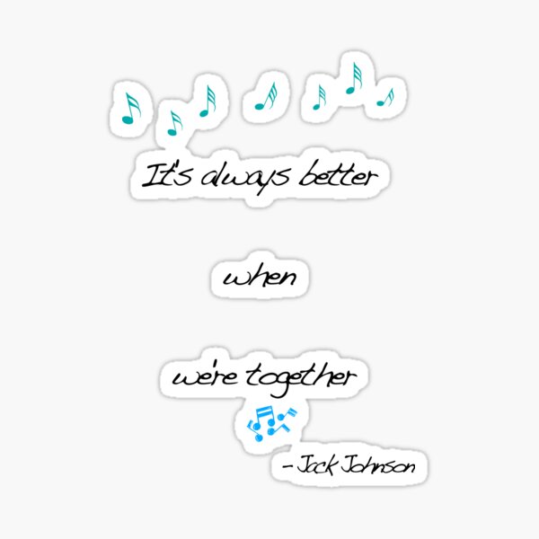 "Jack Johnson" Sticker for Sale by ellabella88 | Redbubble