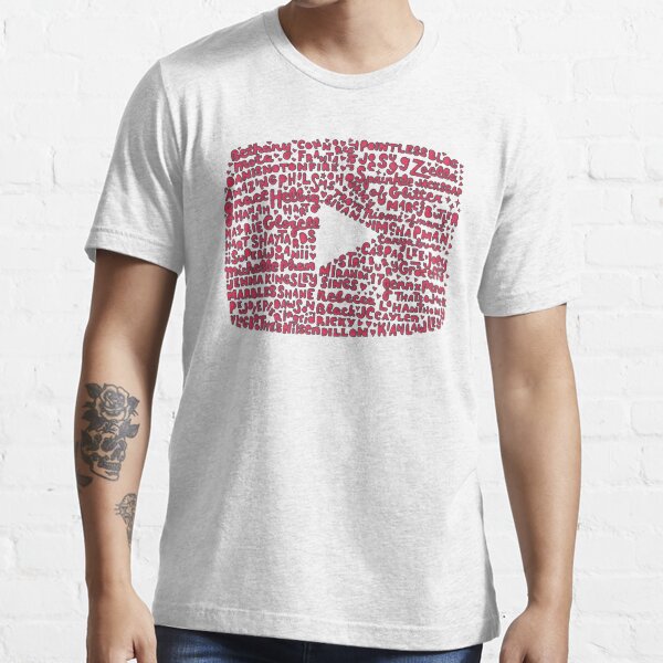 "YouTubers" T-shirt for Sale by Drawingsbymaci | Redbubble | youtube t ...