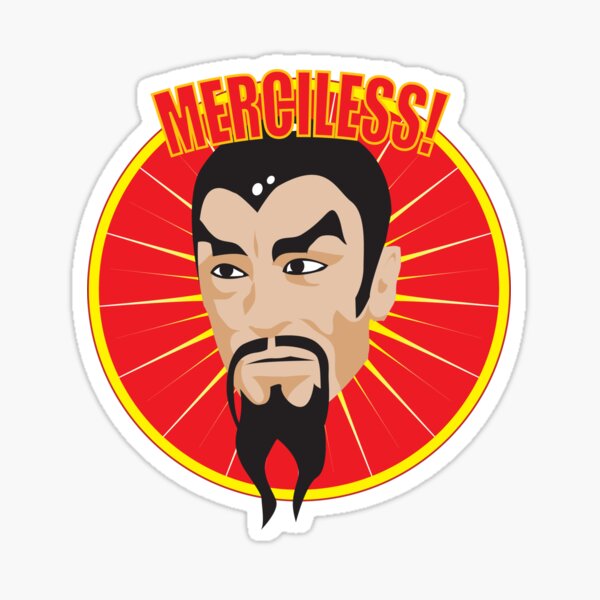 "Merciless!" Sticker by gurumel | Redbubble