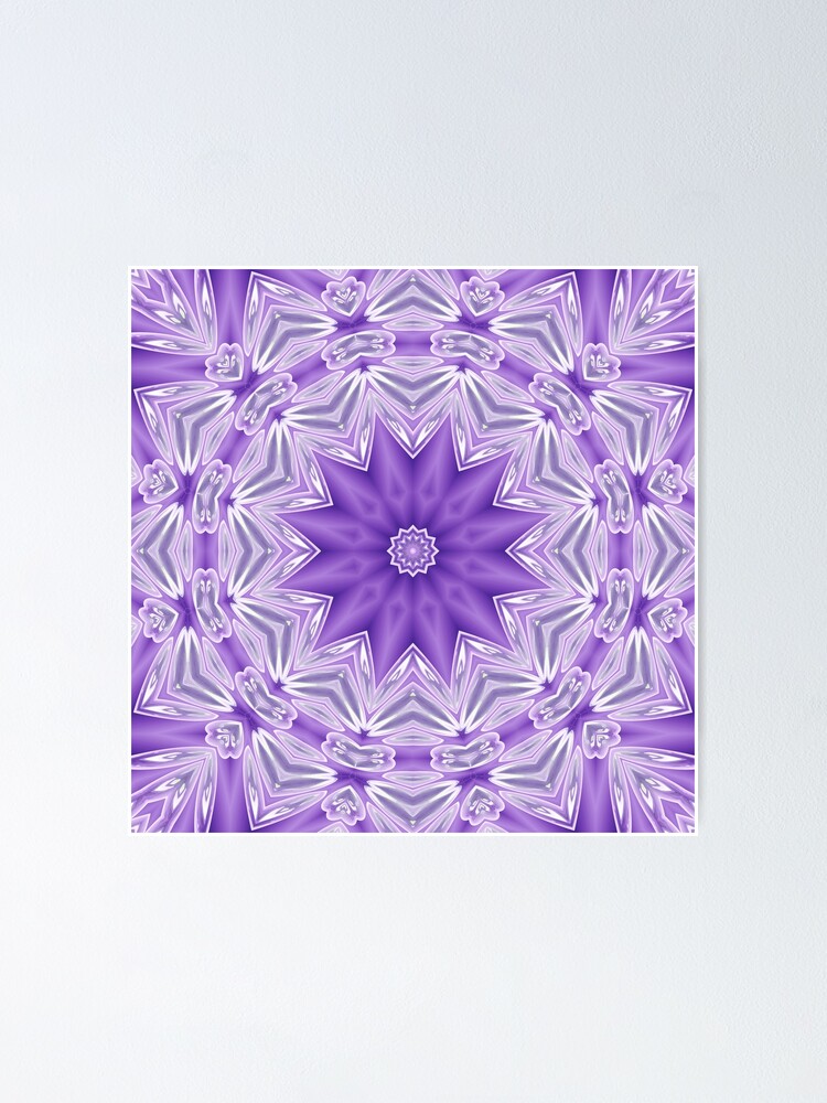 "Lavender Star" Poster by Roanemermaid | Redbubble