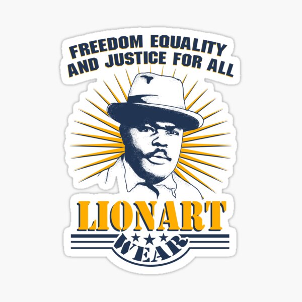 "Marcus Garvey" Sticker by Lionart | Redbubble