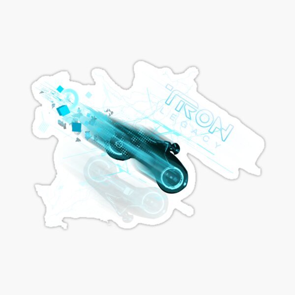 "Tron: Legacy" Sticker for Sale by shakdesign | Redbubble