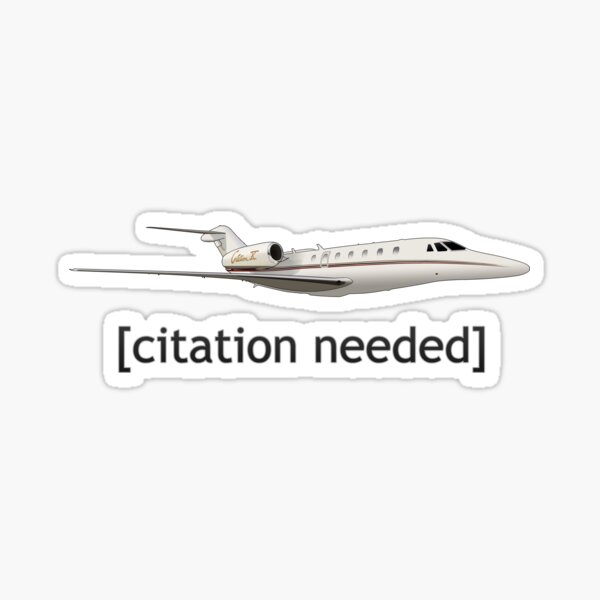 "Citation Needed" Sticker for Sale by Blayde | Redbubble