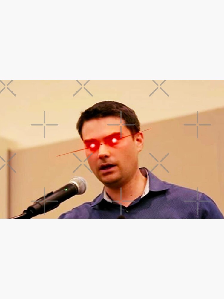 "Ben Shapiro Meme Sticker/Shirt" Sticker for Sale by bloodyorange ...