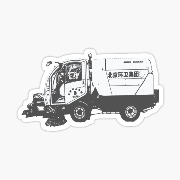 Street Sweeper Stickers | Redbubble