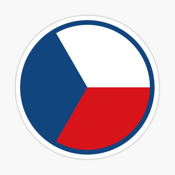 "Czech Air Force Insignia " Sticker by warbirdwear | Redbubble