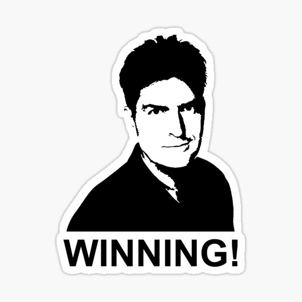 "Winning!" Sticker by dannyphoto | Redbubble