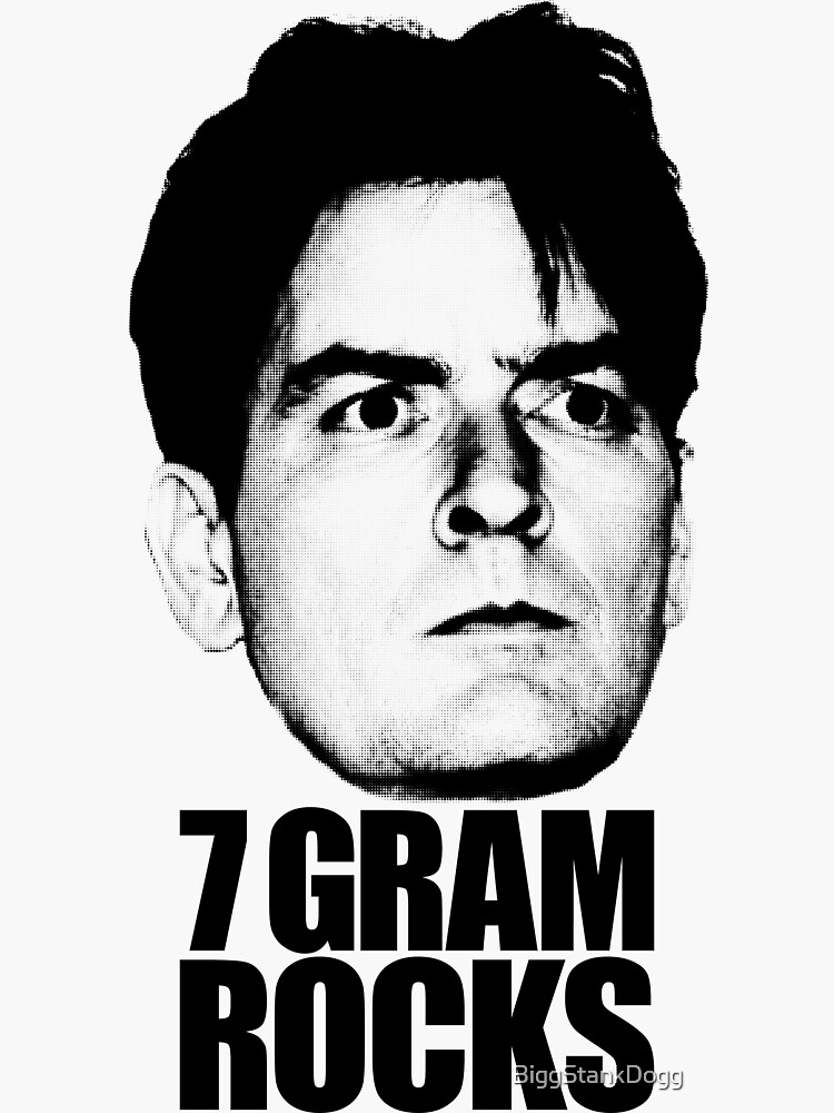 "7 Gram Rocks" Sticker by BiggStankDogg | Redbubble