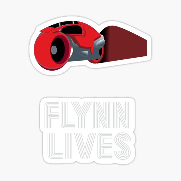 Flynn Lives Stickers | Redbubble