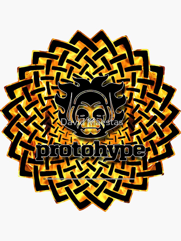 "Protohype Beltane Merch Design" Sticker by VII23 | Redbubble