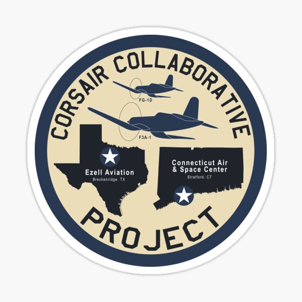 "Corsair Collaborative Project Logo" Sticker for Sale by warbirdwear ...