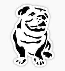 Bulldog Stickers | Redbubble