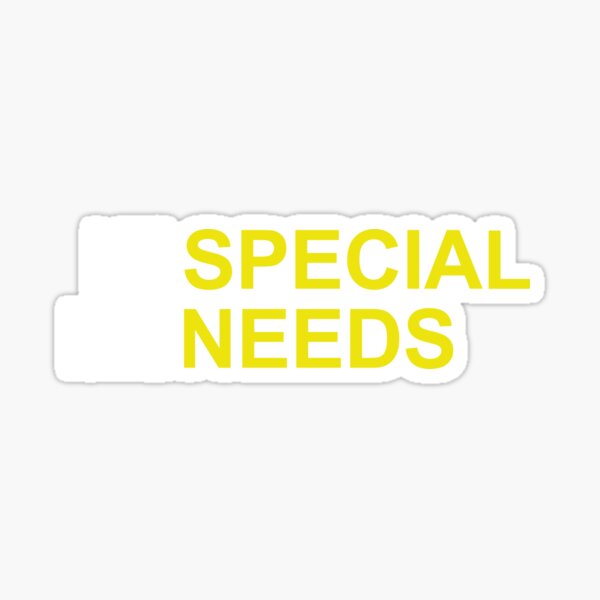 "badragz.com - Special Needs" Sticker by badragz | Redbubble