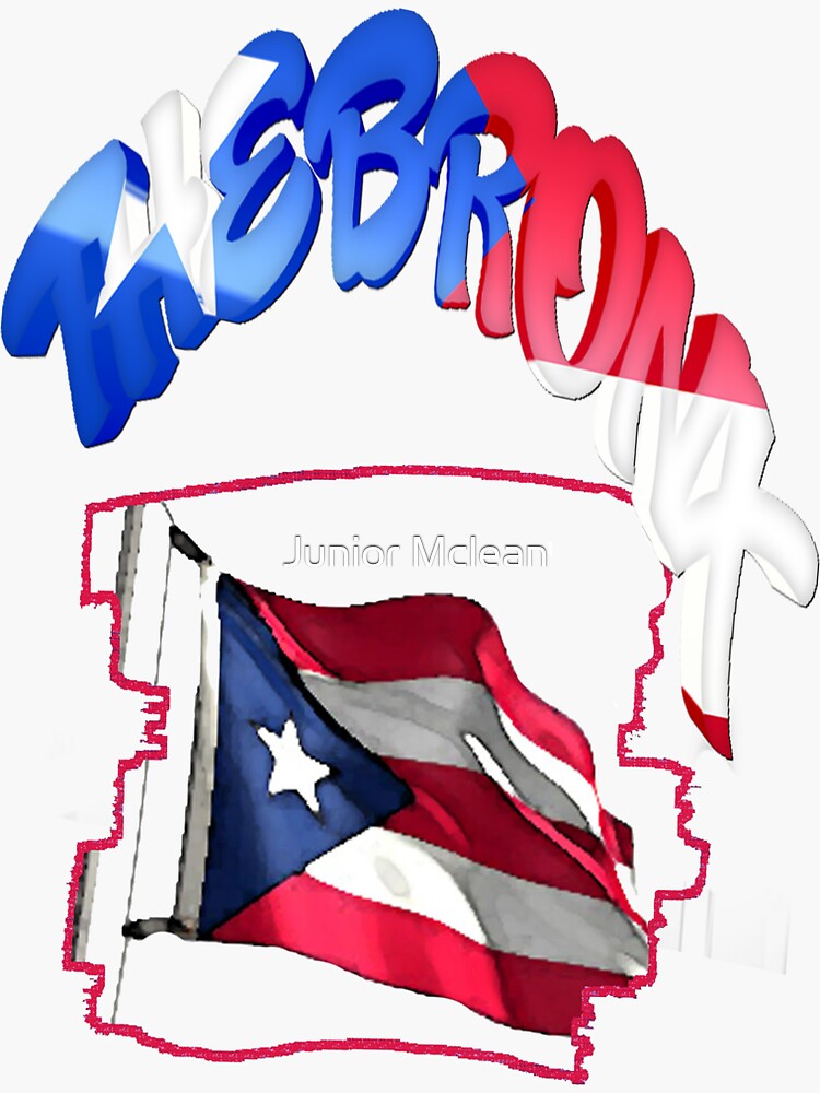 "The Bronx" Sticker by FractalKing | Redbubble