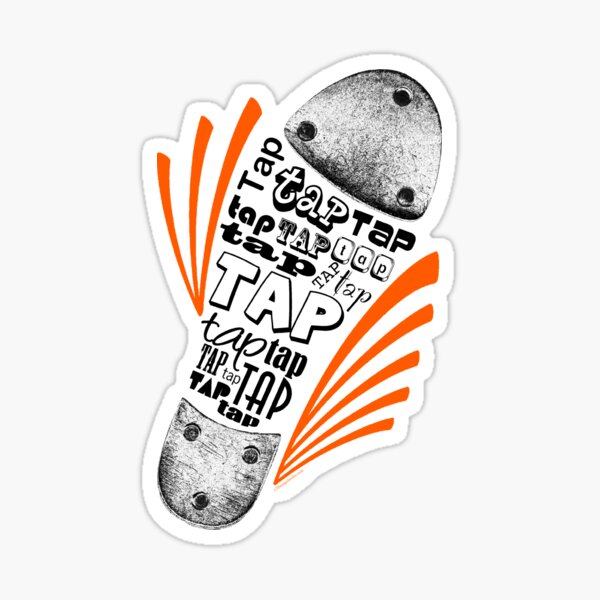 Tap Dance Stickers | Redbubble