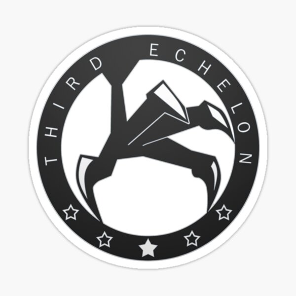 "Third Echelon T-Shirt" Sticker for Sale by Robotor | Redbubble