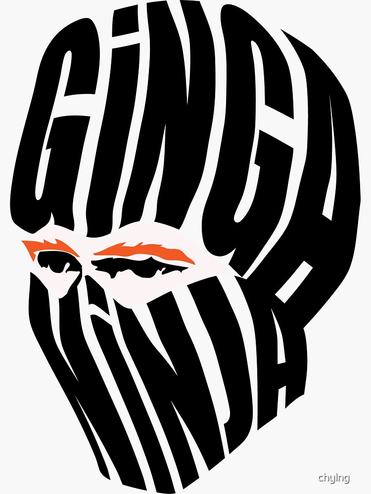 "Ginga Ninja" Sticker by chylng | Redbubble