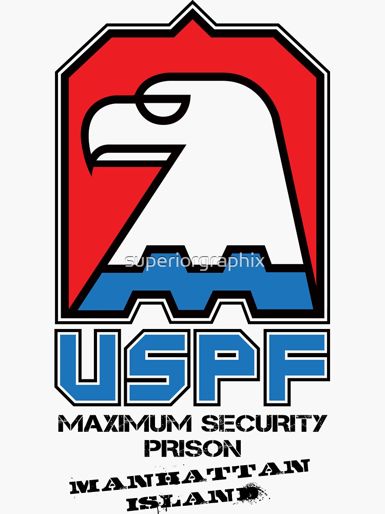 "USPF" Sticker for Sale by superiorgraphix | Redbubble