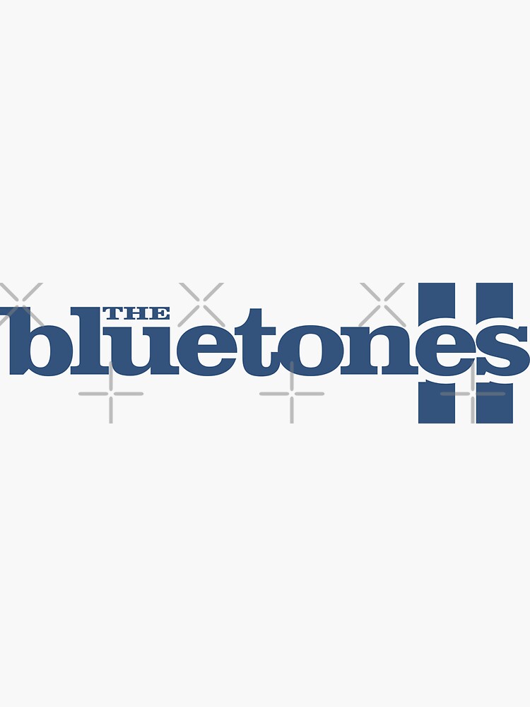 "The Bluetones" Sticker for Sale by design-jobber | Redbubble