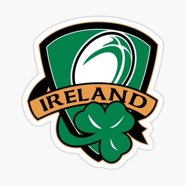 Ireland Rugby Stickers | Redbubble