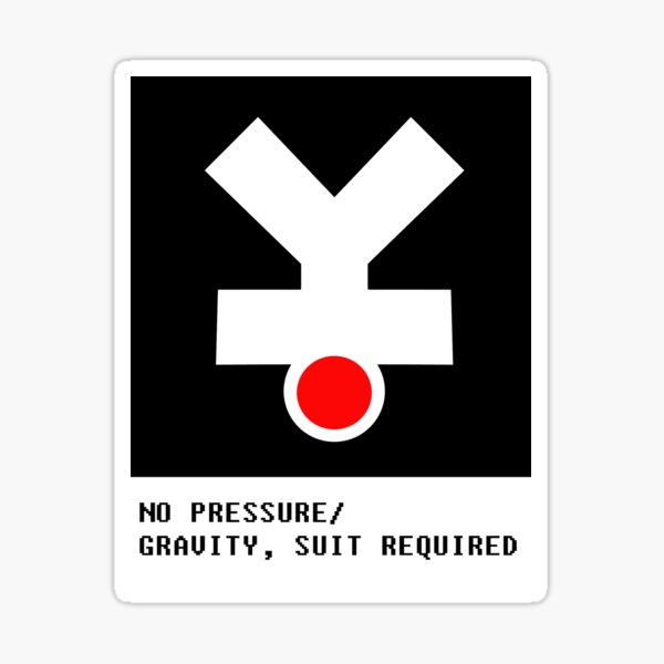 "Nostromo Airlock Sign" Sticker by RichOxley | Redbubble
