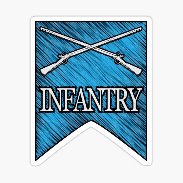 "Crossed Infantry Muskets" Sticker by jcmeyer | Redbubble