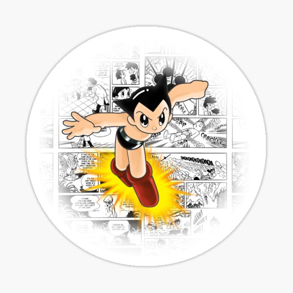 "Astro Boy" Sticker for Sale by funfang | Redbubble