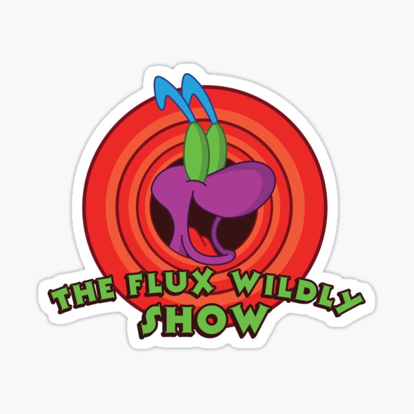 "The Flux Wildly Show" Sticker for Sale by scoweston | Redbubble