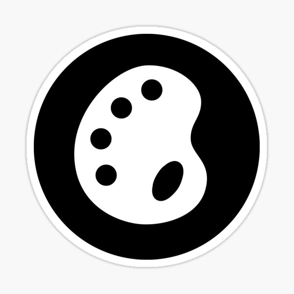 "Painter Ideology" Sticker by ideology | Redbubble