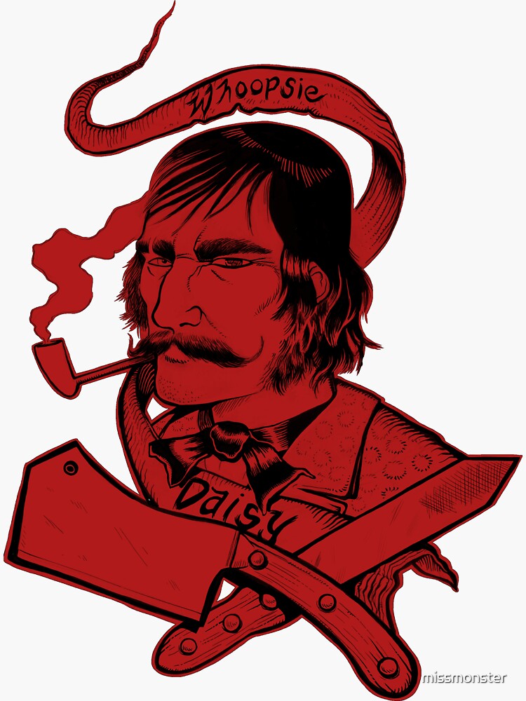 "Bill The Butcher" Sticker for Sale by missmonster | Redbubble