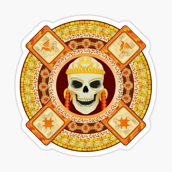 "Skull the god of death " Sticker for Sale by nikolaich | Redbubble